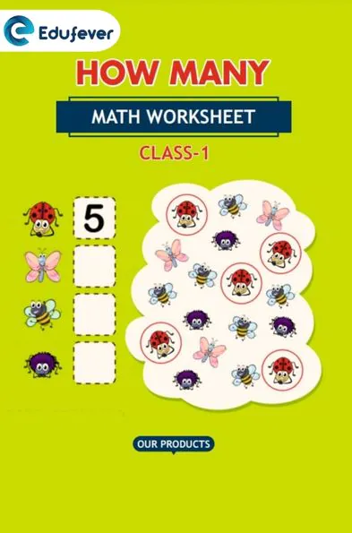 How Many? – Math Worksheet for Kids - Mathematics - Online Kids ...